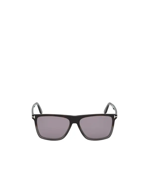 TOM FORD Fletcher Square Frame Sunglasses - Purple