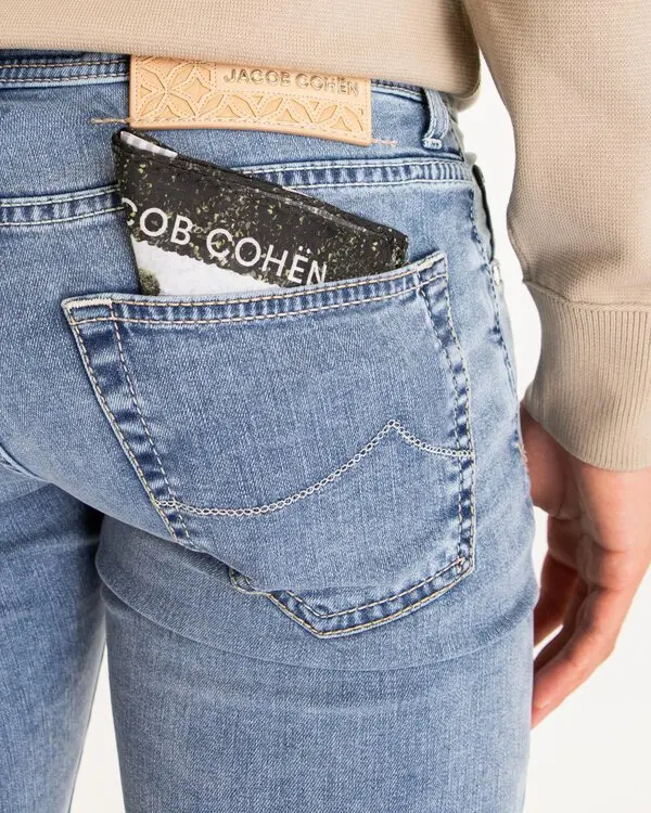 Jacob Cohen Belt Loop Jeans