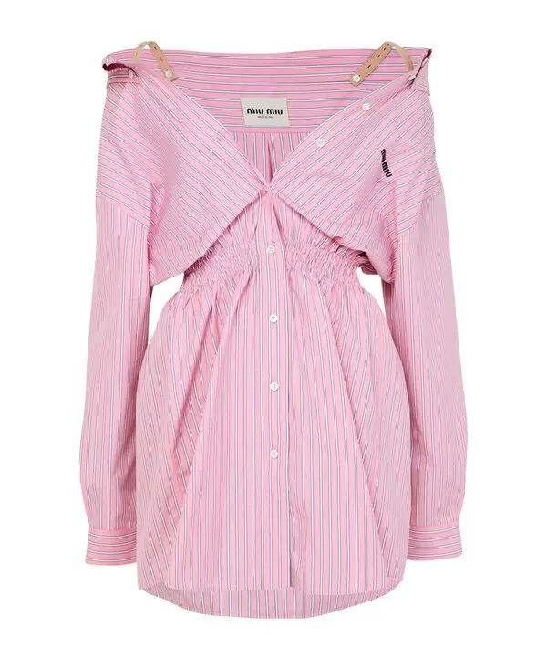 Miu Miu Mini Shirt Dress