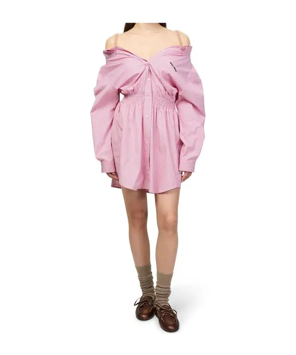 Miu Miu Mini Shirt Dress