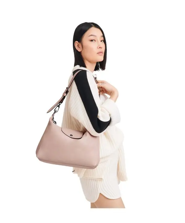 Longchamp Le Pliage Extra M Shoulder Bag - White