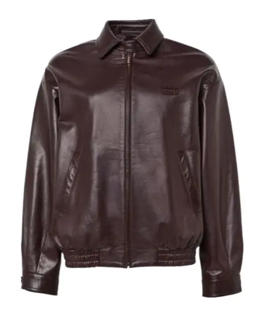 Miu Miu Nappa Leather Jacket