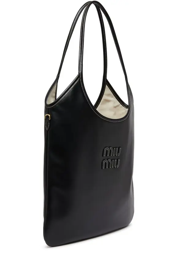 Miu Miu Stitching Detail Shoulder Bag