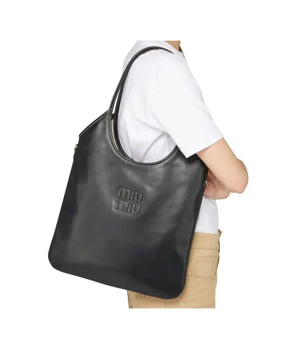 Miu Miu Stitching Detail Shoulder Bag