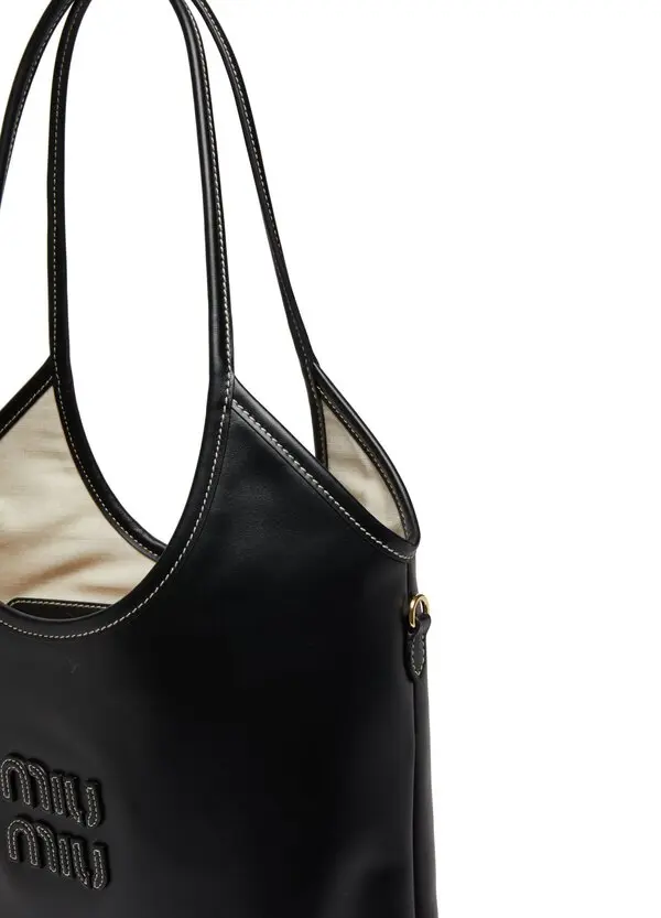Miu Miu Stitching Detail Shoulder Bag