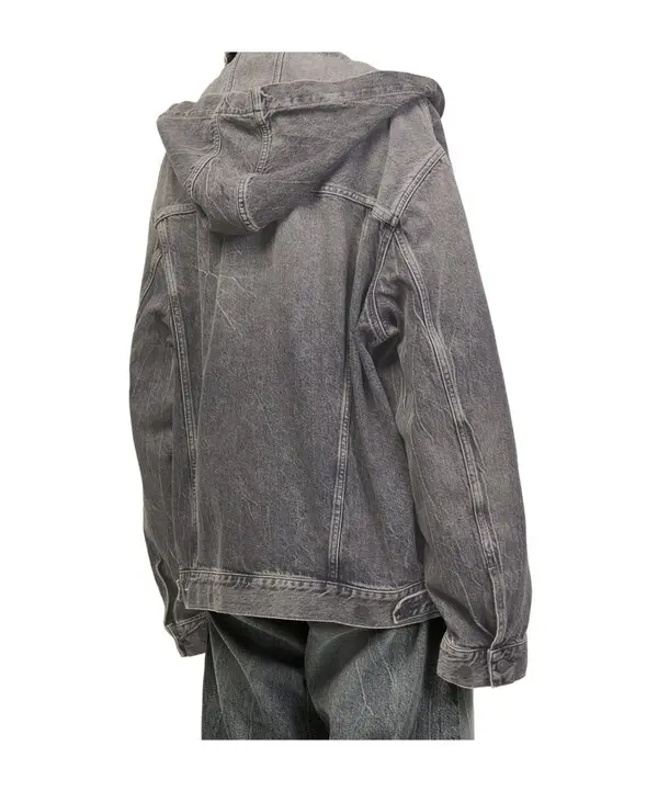 Acne Studios Hooded Denim Jacket