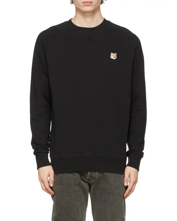 Maison Kitsuné Fox Head Patch Sweatshirt