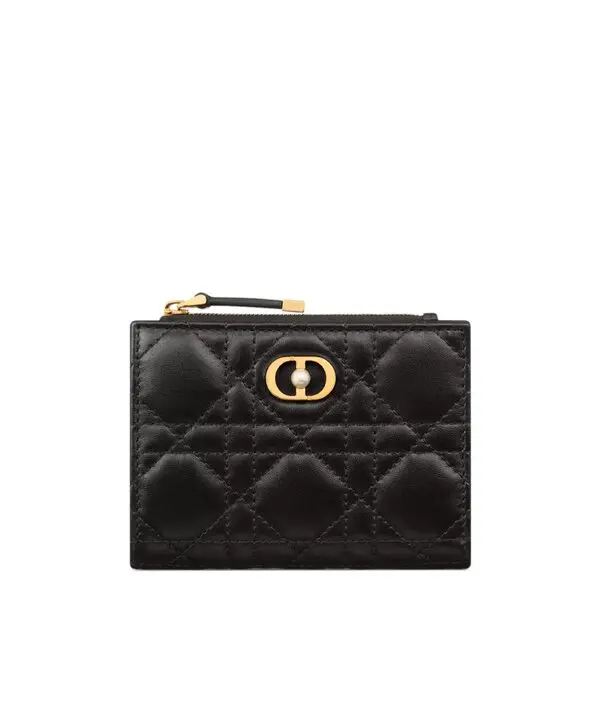Dior Jolie Dahlia Wallet - Black