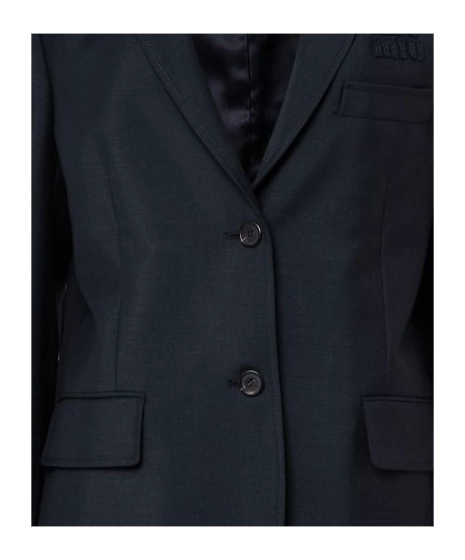 Miu Miu Logo Blazer