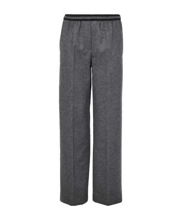 Miu Miu Wool Pants With Drawstring