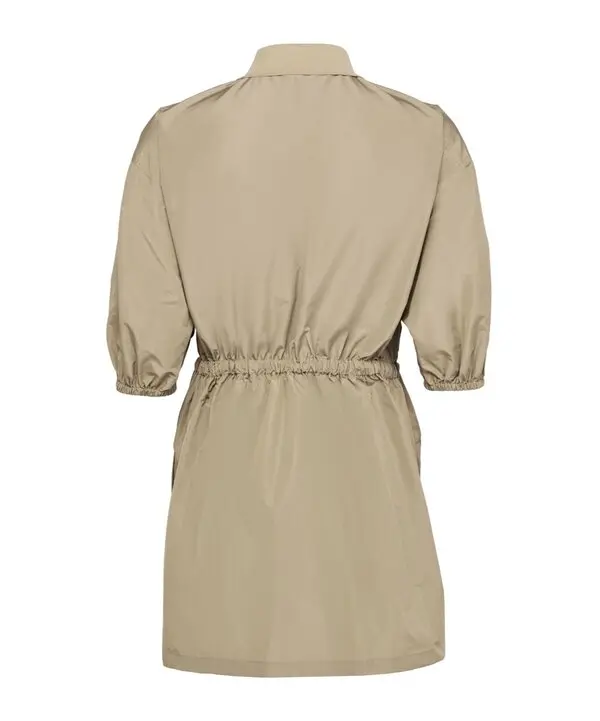 Miu Miu Short Sleeve Lapel Dress