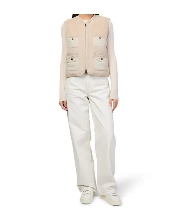 Moncler Logo Zip-up Vest