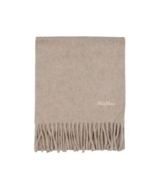 Max Mara Fringed Scarf