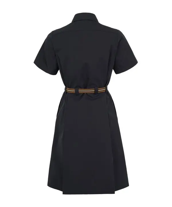 Miu Miu Lapel Short-sleeved Dress
