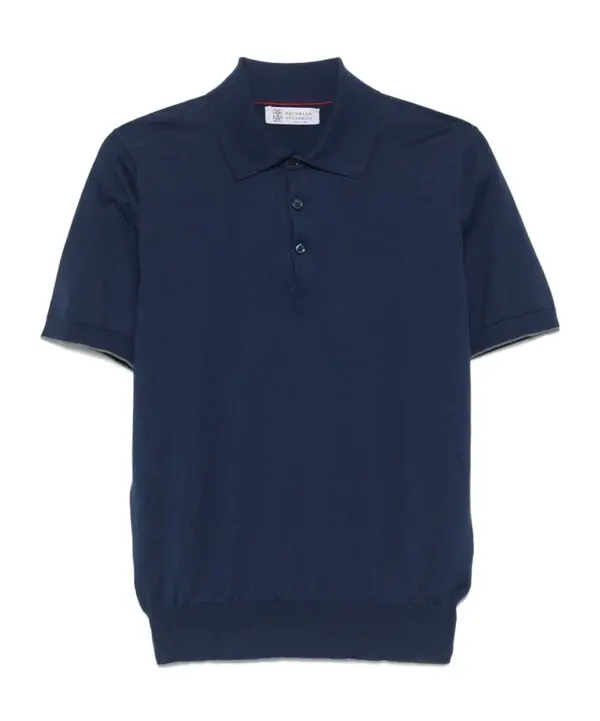Brunello Cucinelli Short-sleeved Polo Shirt