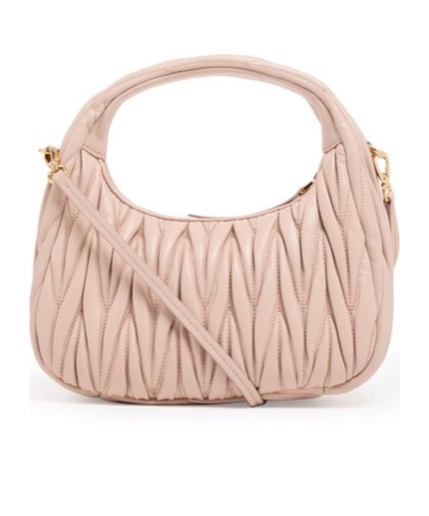 Miu Miu Wander Quilted Shoulder Bag