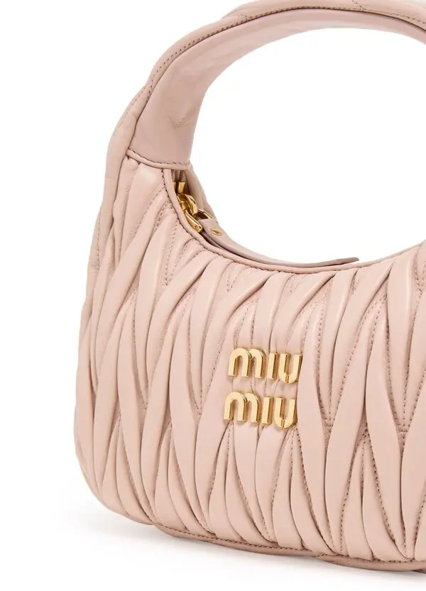 Miu Miu Wander Quilted Shoulder Bag