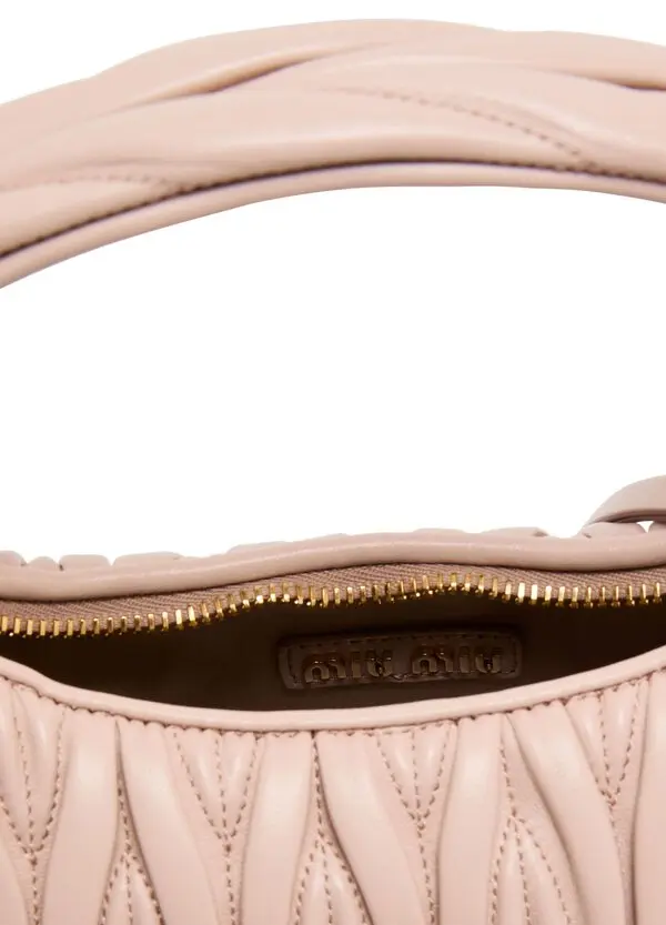 Miu Miu Wander Quilted Shoulder Bag