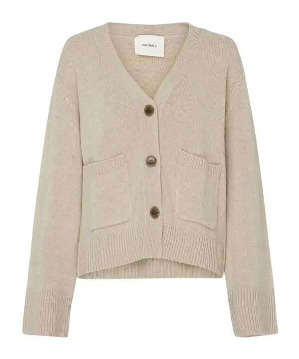 LISA YANG Danni Cardigan - Beige