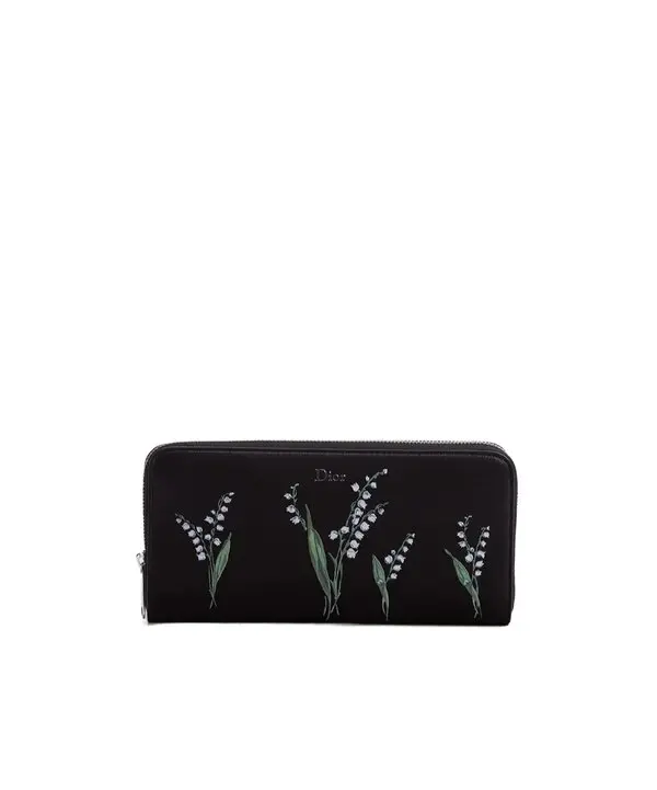 Dior Voyageur Slim Wallet - Black
