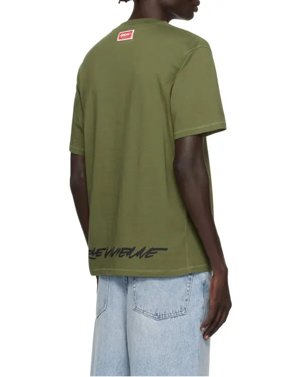 Kenzo Logo Printed Crewneck T-shirt