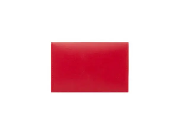 COURREGES Leather Envelope Card Holder