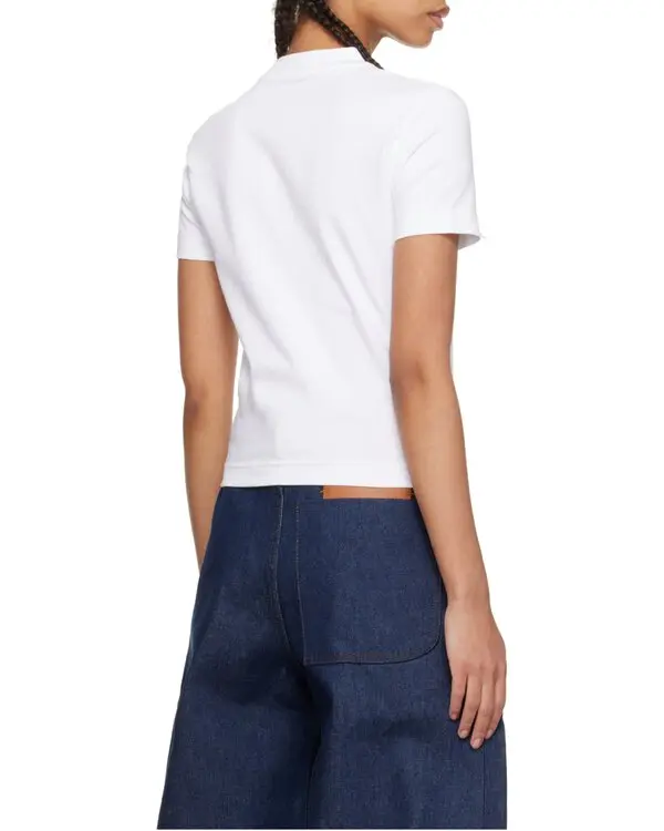 Jacquemus Logo Patch Crewneck T-shirt