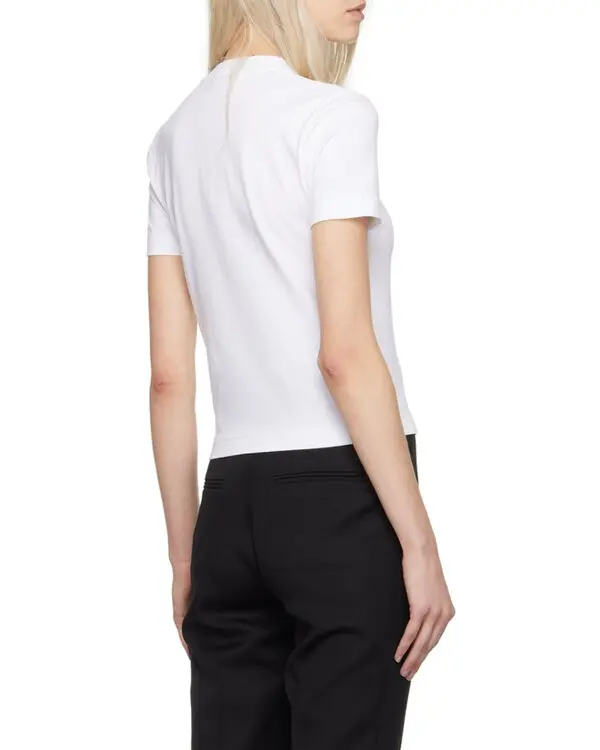 Jacquemus Logo Patch Crewneck T-shirt