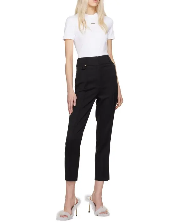 Jacquemus Logo Patch Crewneck T-shirt