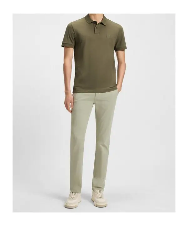 Hugo Boss Logo-plaque Polo Shirt