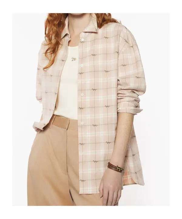 Maison Kitsuné Light Checked Overshirt