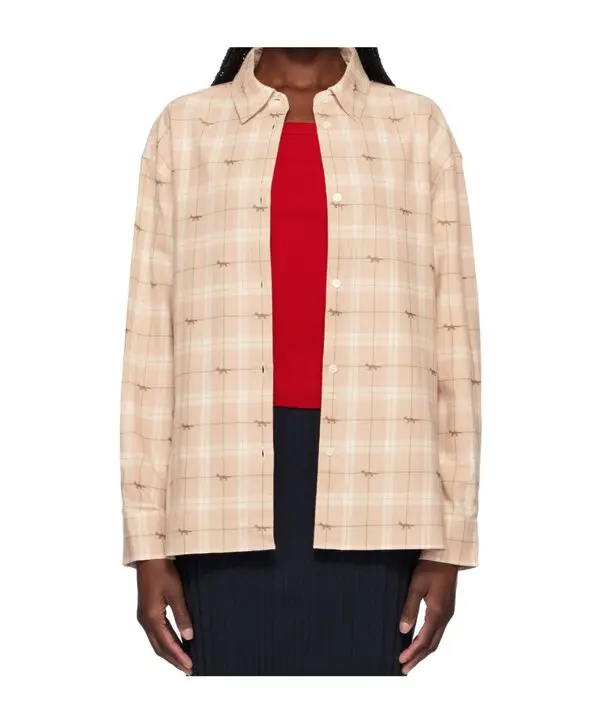 Maison Kitsuné Light Checked Overshirt