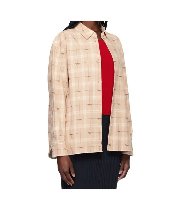 Maison Kitsuné Light Checked Overshirt
