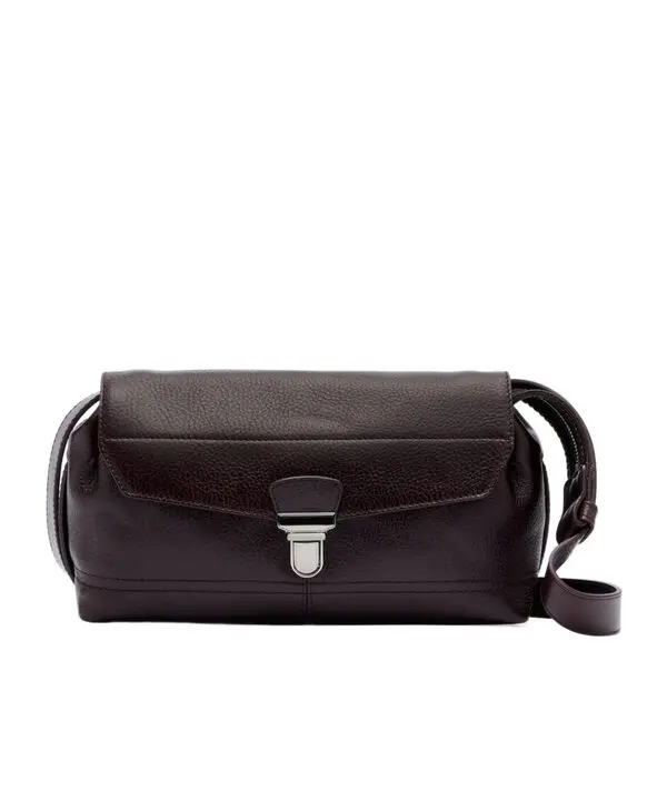 LEMAIRE Gear Small Leather Shoulder Bag