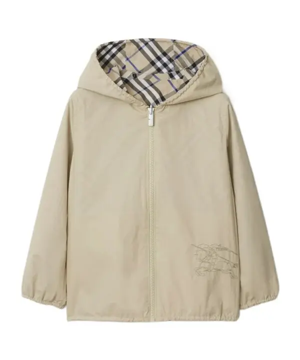 Burberry Check Hooded Jacket