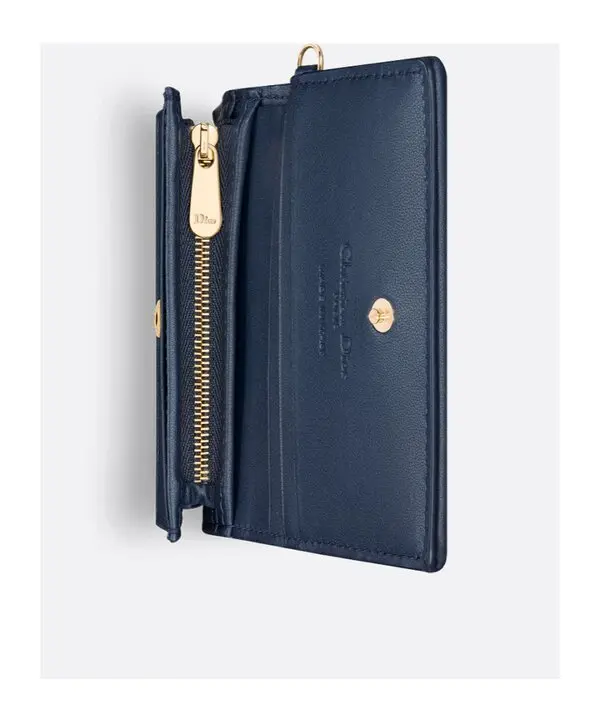 Dior Mini Lady Gardenia Wallet