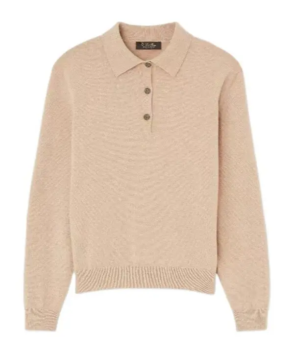 Loro Piana Long-sleeved Polo Neck Sweater