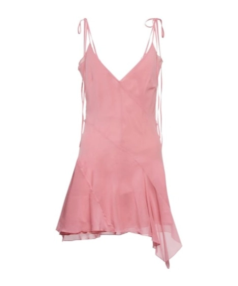 KNWLS Spira Bias-cut Silk-blend Slip Dress