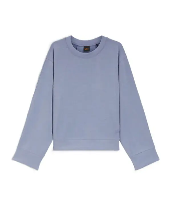 Hugo Boss Long Sleeve Sweatshirt - Light Blue