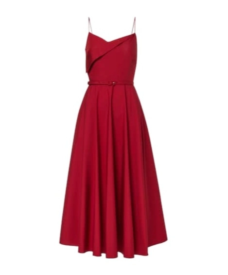 Roland Mouret Cotton Poplin Midi Dress