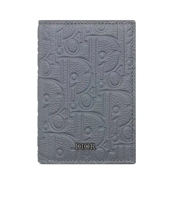 Dior Vertical Bifold Card Holder