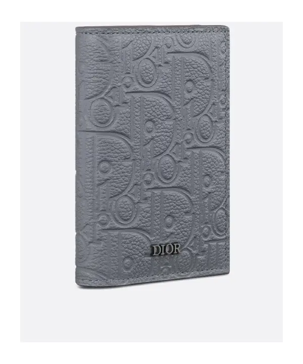 Dior Vertical Bifold Card Holder