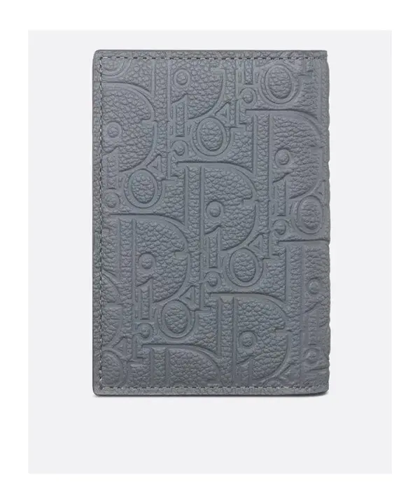 Dior Vertical Bifold Card Holder