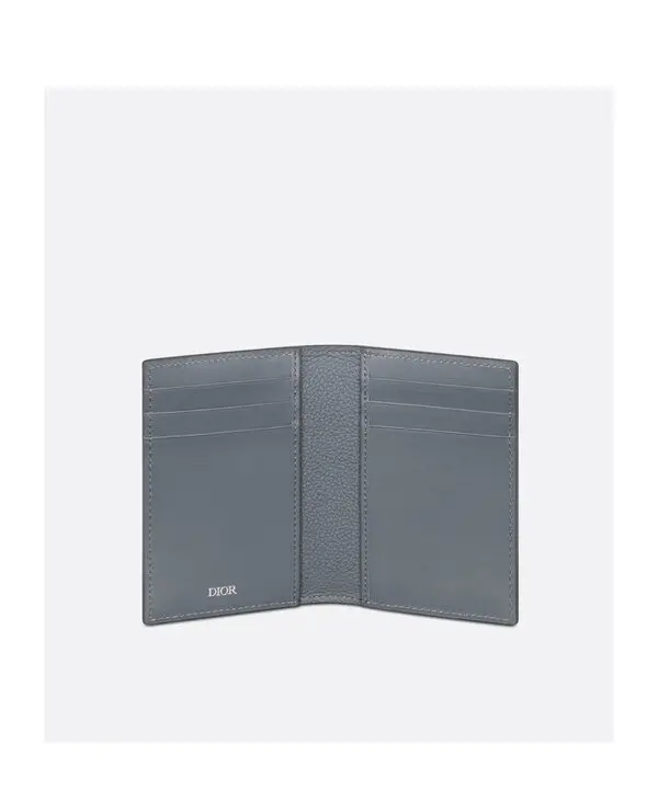 Dior Vertical Bifold Card Holder