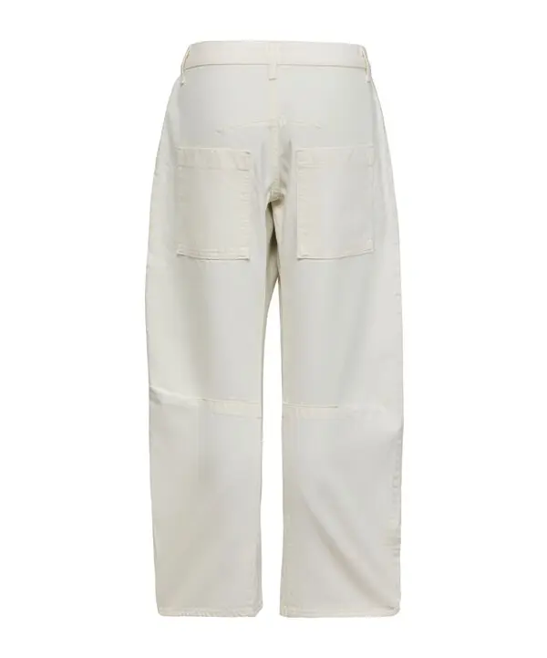 NILI LOTAN Shon Denim Trousers With Belt Loops