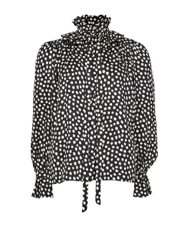 Chloé Ruffled Blouse With Pussycat Bow