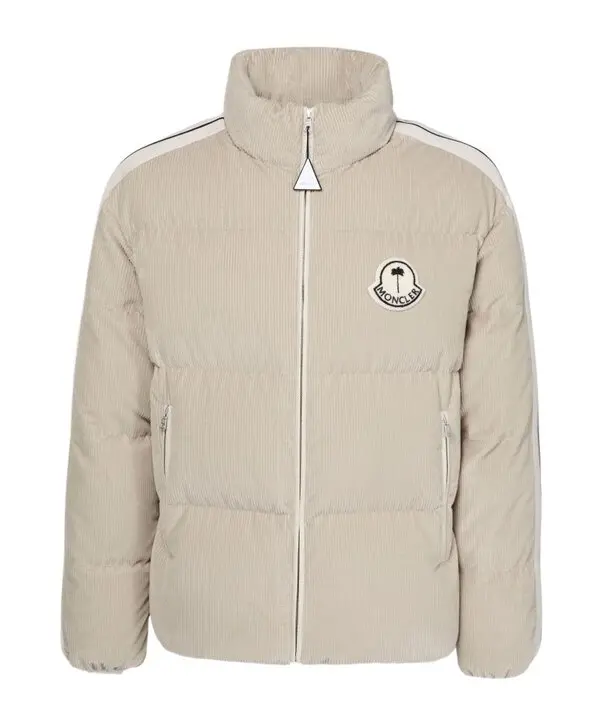 Moncler X Palm Angels Arolhos Padded Jacket - Beige
