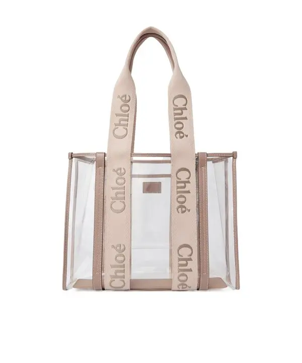 Chloé Woody Tote Bag - Light Pink