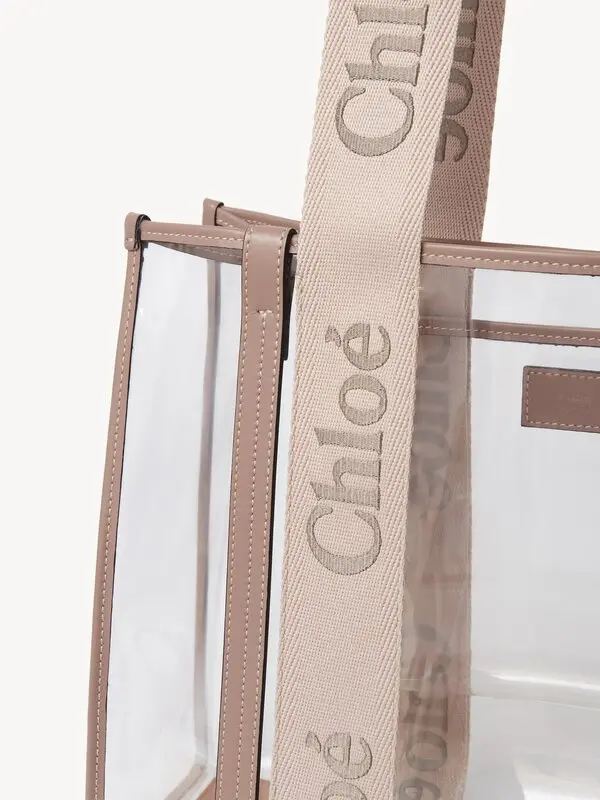 Chloé Woody Tote Bag - Light Pink