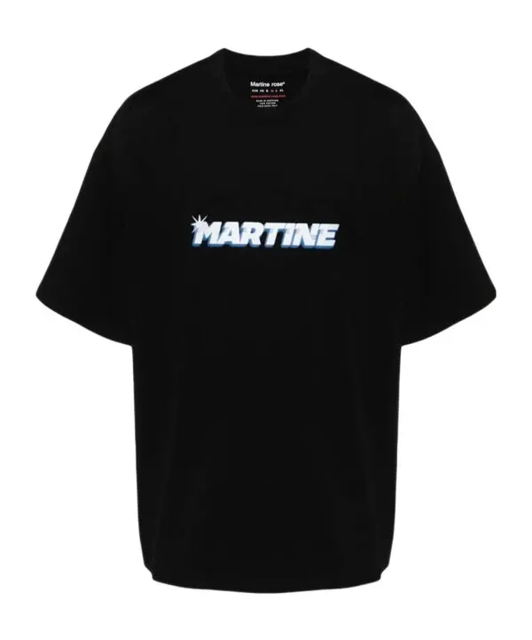 Martine Rose Logo Printed Crewneck T-shirt
